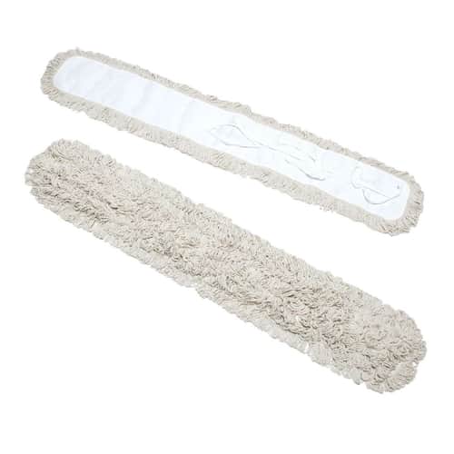 SKILCRAFT Dust Mop Frame and Handle - 5" x 48" - Black - Steel by LC ...