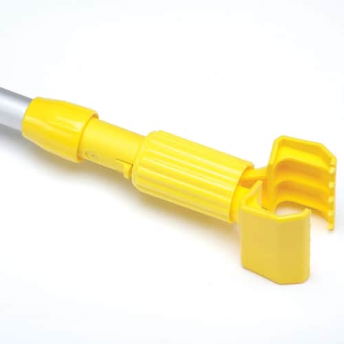 SKILCRAFT Lock-Jaw Wet Mop Handle - Aluminum - 60" Length - Silver ...