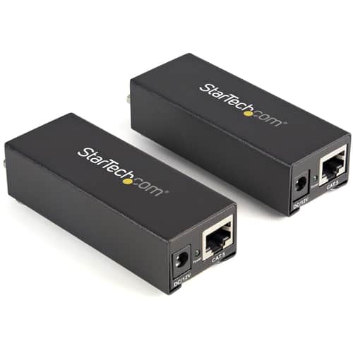 VGA to Cat 5 Monitor Extender Kit (250ft/80m) - VGA Cat5 Extender by StarTech.com STCST121UTPEP ...