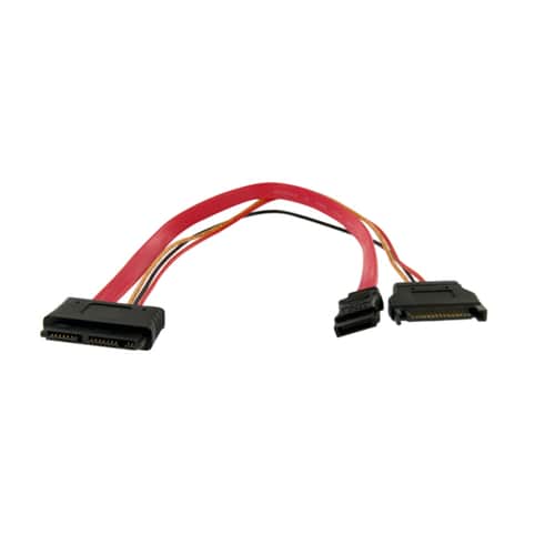12in Micro SATA to SATA with SATA Power Adapter Cable - F/F by StarTech ...