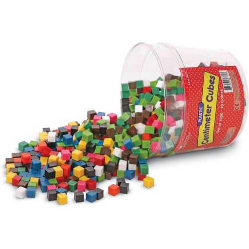 Centimeter Cubes Set by Learning Resources® LRNLER2089 | OnTimeSupplies.com