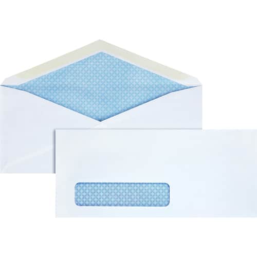 No. 10 Tinted Diagonal Seam Window Envelopes by Business Source ...