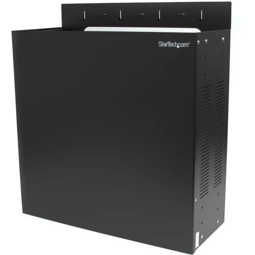 Wall-Mount Server Rack-Low-Profile Cabinet for Servers with Vertical ...