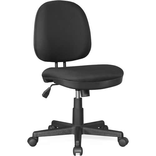 Contoured Back Tilt Task Chair by Lorell LLR84870 | OnTimeSupplies.com