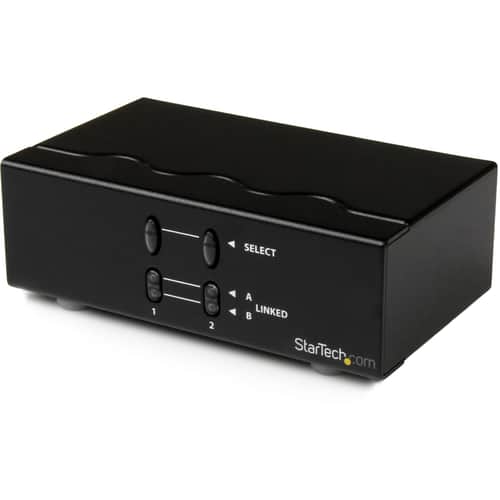 2x2 High Res Matrix VGA Video Switch by StarTech.com STCST222MX ...