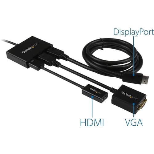 MST hub - DisplayPort to 3x DisplayPort by StarTech.com STCMSTDP123DP | OnTimeSupplies.com
