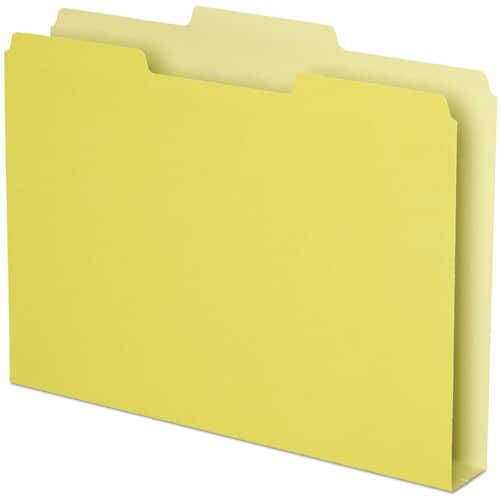 Double Stuff 1/3 Tab Cut Letter Top Tab File Folder by Pendaflex ...