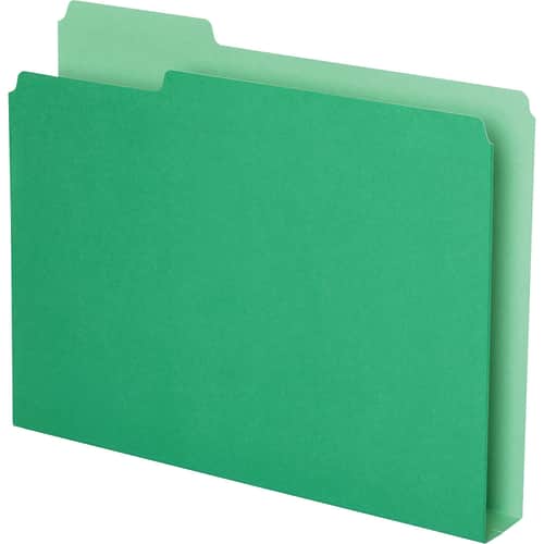 Double Stuff 1/3 Tab Cut Letter Top Tab File Folder by Pendaflex ...