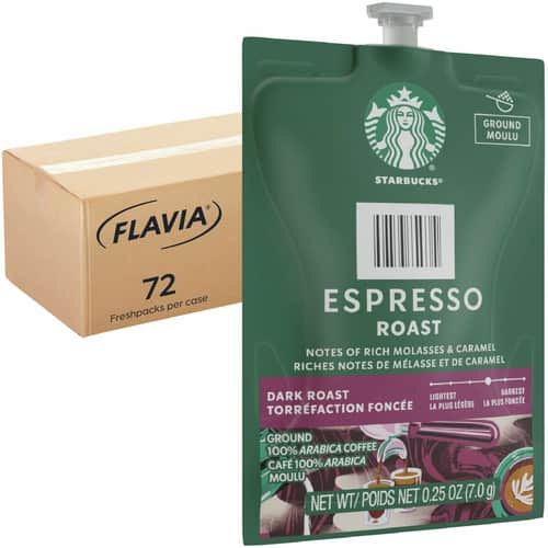 Freshpack Espresso Roast Coffee by Starbucks LAV48041 | OnTimeSupplies.com