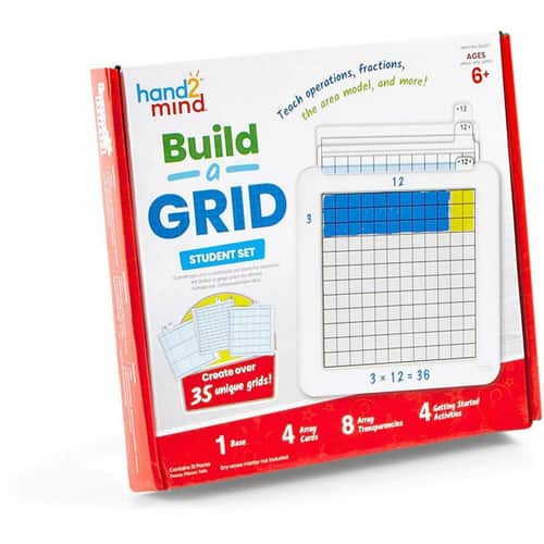 Hand2Mind Math Grid Activity Set by Learning Resources® LRNH2M92427 ...