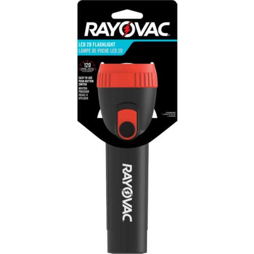 General Purpose LED Flashlight by Rayovac® RAYROVLC1L2D1 ...