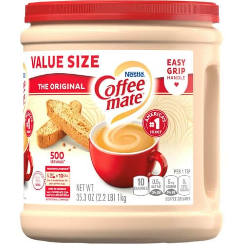 Original Powdered Coffee Creamer Canister by Coffee mate® NES30302 ...