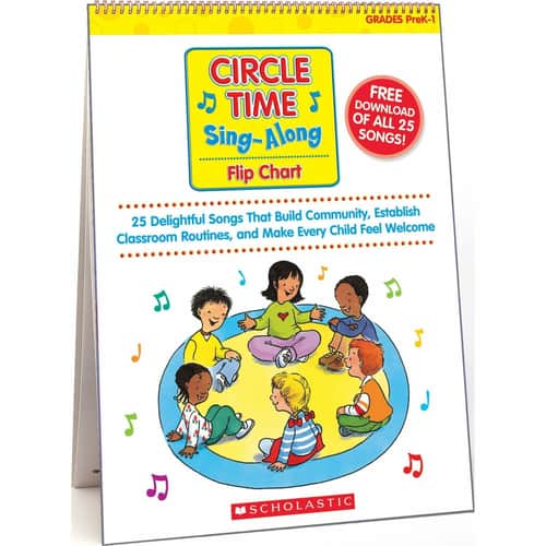 Circle Time Sing-Along Flip Chart by Scholastic SHS043965241 ...