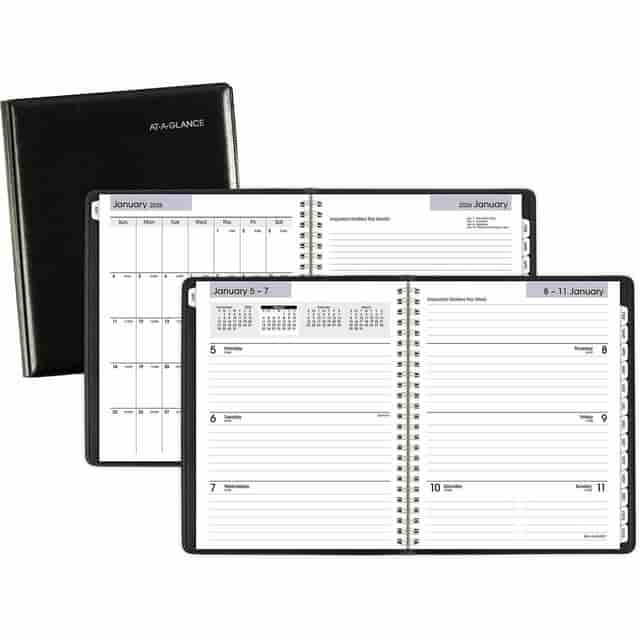 DayMinder Executive Refillable Planner by At-A-Glance AAGG54500 ...