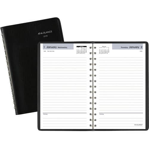 Basic Daily Planner by DayMinder AAGSK4600 | OnTimeSupplies.com