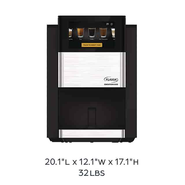 Creation C600 Single-Serve Coffee Brewer Machine by FLAVIA® LAV18000565 ...