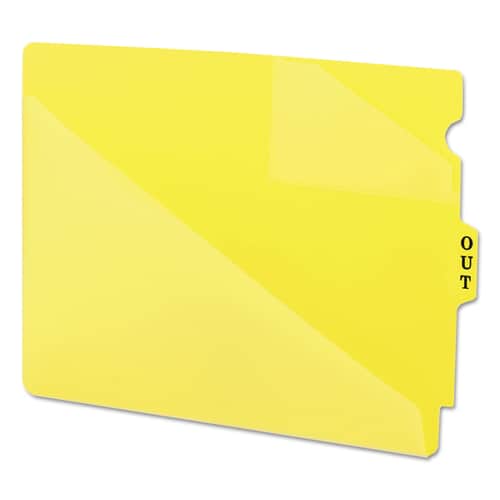 End Tab Poly Out Guides by Smead® SMD61966 | OnTimeSupplies.com