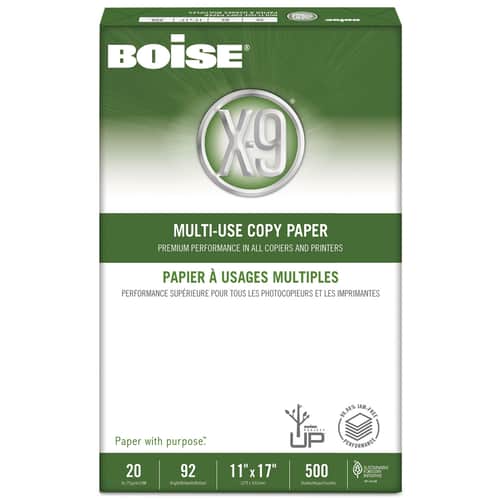 X-9 Multi-Use Copy Paper by Boise® CASOX9007RM | OnTimeSupplies.com