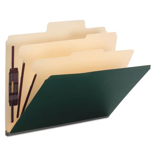 SuperTab Classification Folders by Smead® SMD14012 | OnTimeSupplies.com
