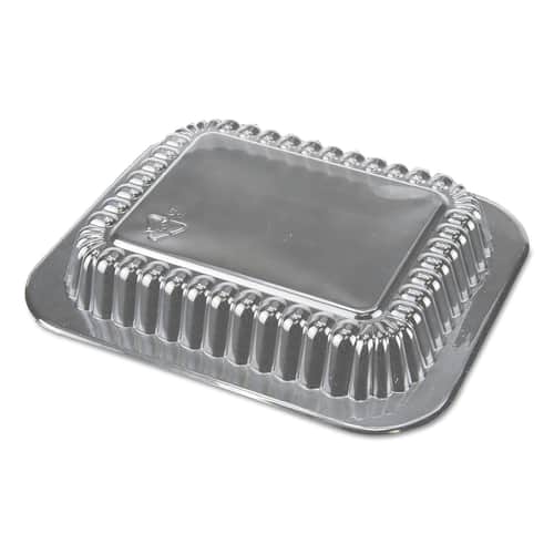 Dome Lids for 1 lb Oblong Containers by Durable Packaging DPKP2201000 ...