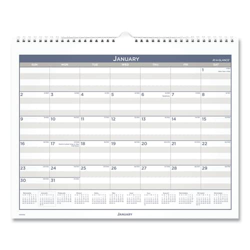 Multi Schedule Wall Calendar by At-A-Glance AAGPM22MS28 ...