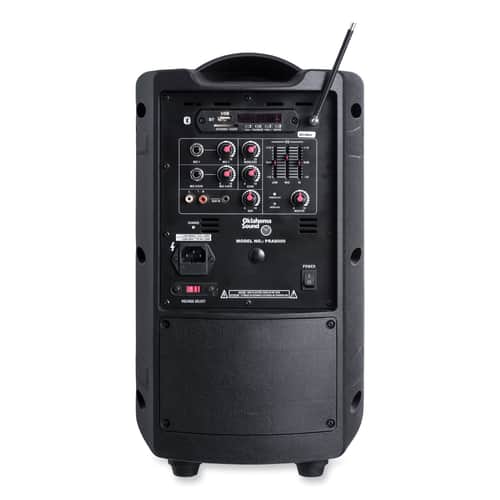 Wireless PA System with Wireless Headset Microphone by Oklahoma Sound ...