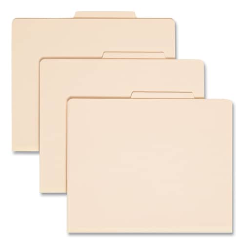 Four-Section Top Tab Classification Folders by Smead® SMD13700 ...