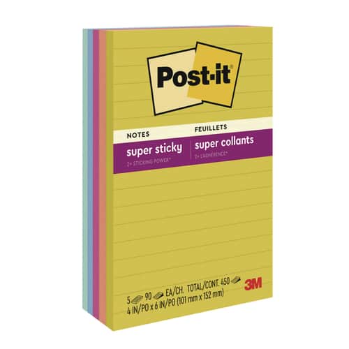 Note Pads in Summer Joy Color Collection Colors by Post-it® Notes Super ...