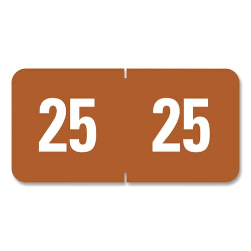 Yearly End Tab File Folder Labels by Smead® SMD67925 | OnTimeSupplies.com