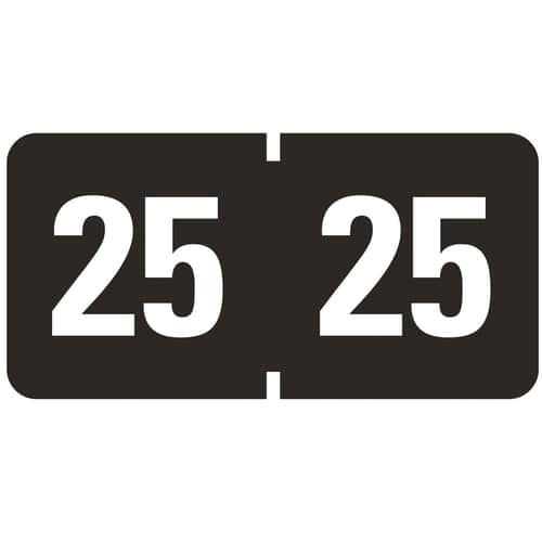 Yearly End Tab File Folder Labels by Smead® SMD68325 | OnTimeSupplies.com