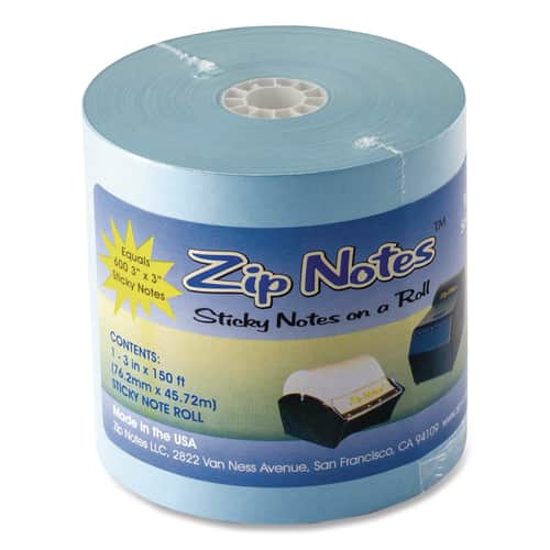 Dispenser Refill Roll by Zip Notes™ VCT0025 | OnTimeSupplies.com