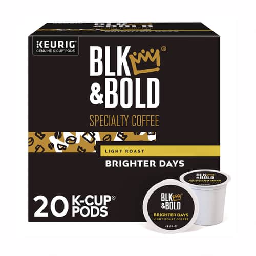 Brighter Days Coffee K-Cups by BLK & Bold® BKD5000372406 ...