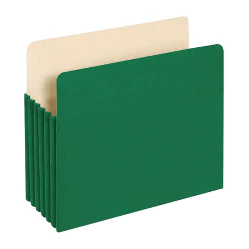 Reinforced File Pocket by Pendaflex PFX1534GGRE10 | OnTimeSupplies.com