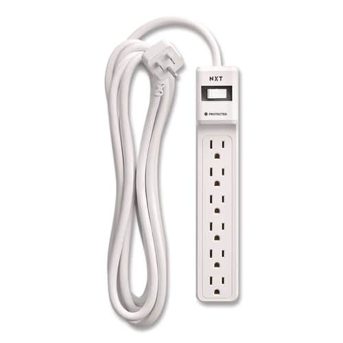 6-Outlet Surge Protector by NXT Technologies™ NXTNX61425 ...