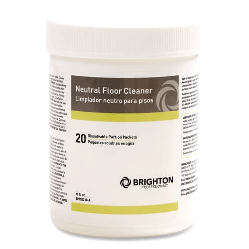 Dissolvable Floor Cleaner Packets by Brighton Professional ...