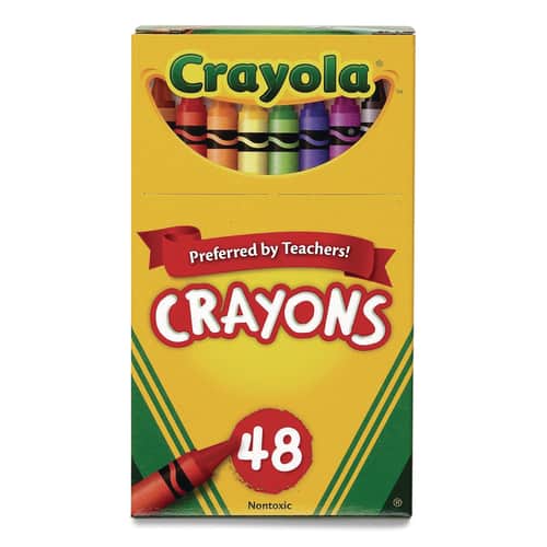 Classic Color Crayons in Flip Top Box with Tiered Sleeves by Crayola ...