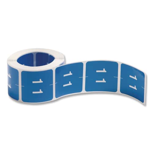 Numerical End Tab File Folder Labels by Smead® SMD67421 ...