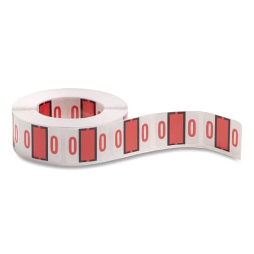 Numerical End Tab File Folder Labels by Smead® SMD67370 ...