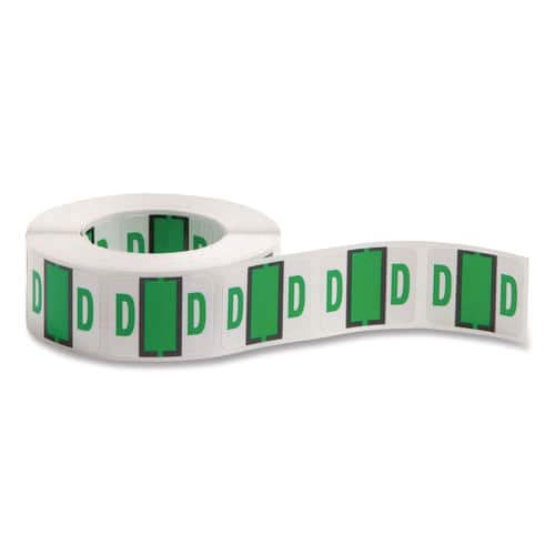 A-Z Color-Coded End Tab Filing Labels by Smead® SMD67074 ...