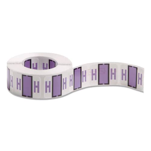 A-Z Color-Coded End Tab Filing Labels by Smead® SMD67078 ...