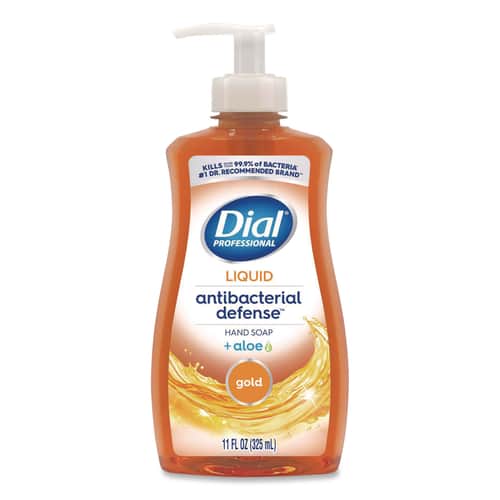 Antibacterial Defense Liquid Hand Soap by Dial® Professional DIA35470 ...