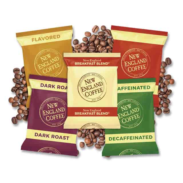 Coffee Portion Packs by New England® Coffee NCF026160 | OnTimeSupplies.com