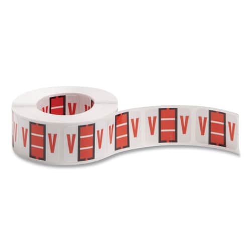 A-Z Color-Coded End Tab Filing Labels by Smead® SMD67092 ...