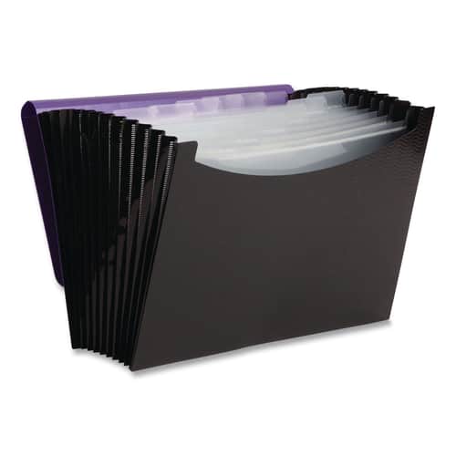 12-Pocket Poly Expanding File by Smead® SMD70862 | OnTimeSupplies.com