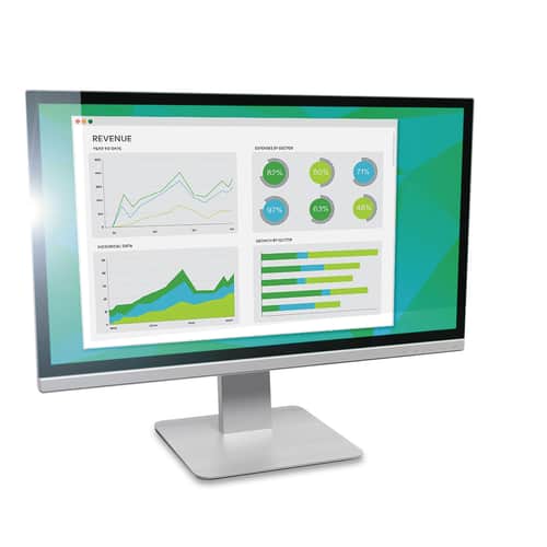 Antiglare Frameless Filter for 24" Widescreen Flat Panel Monitor by 3M ...