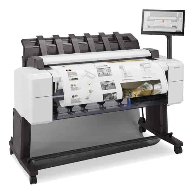 DesignJet T2600 36" Wide Format PostScript Multifunction Inkjet Printer ...