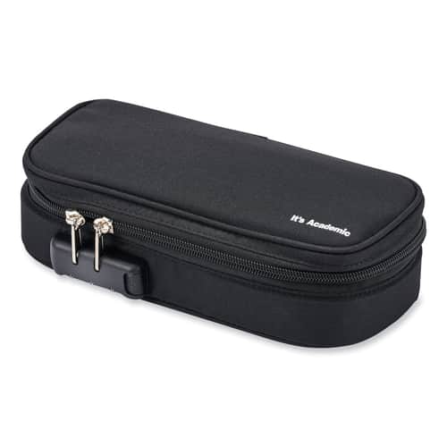 It's Academic Locking Pencil Case by Bostitch® BOS24371BK2PK ...