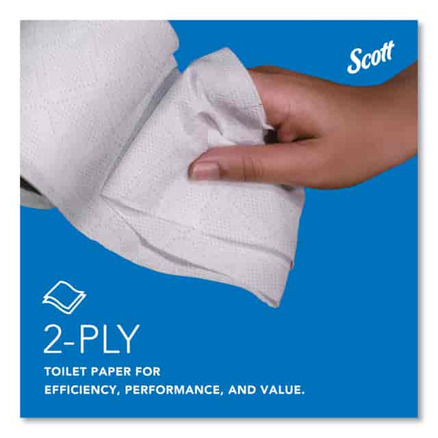 Essential 100% Recycled Fiber SRB Bathroom Tissue by Scott® KCC13217 ...