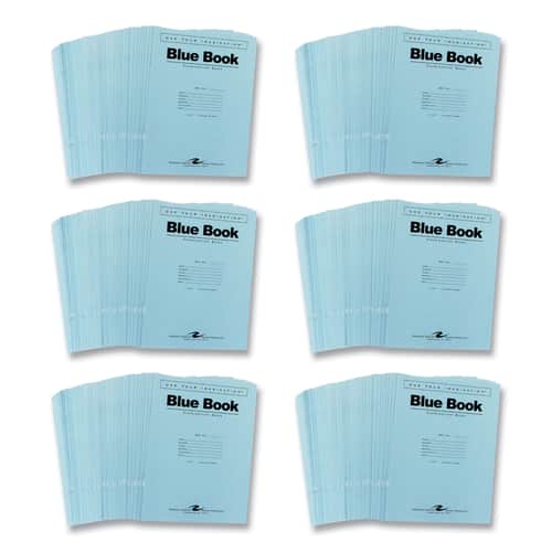 Examination Blue Book by Roaring Spring® ROA77519CS | OnTimeSupplies.com