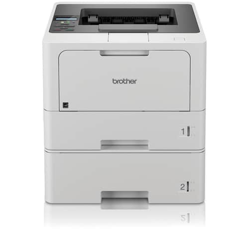 HL-L5210dwt Business Monochrome Laser Printer with Dual Paper Trays by ...